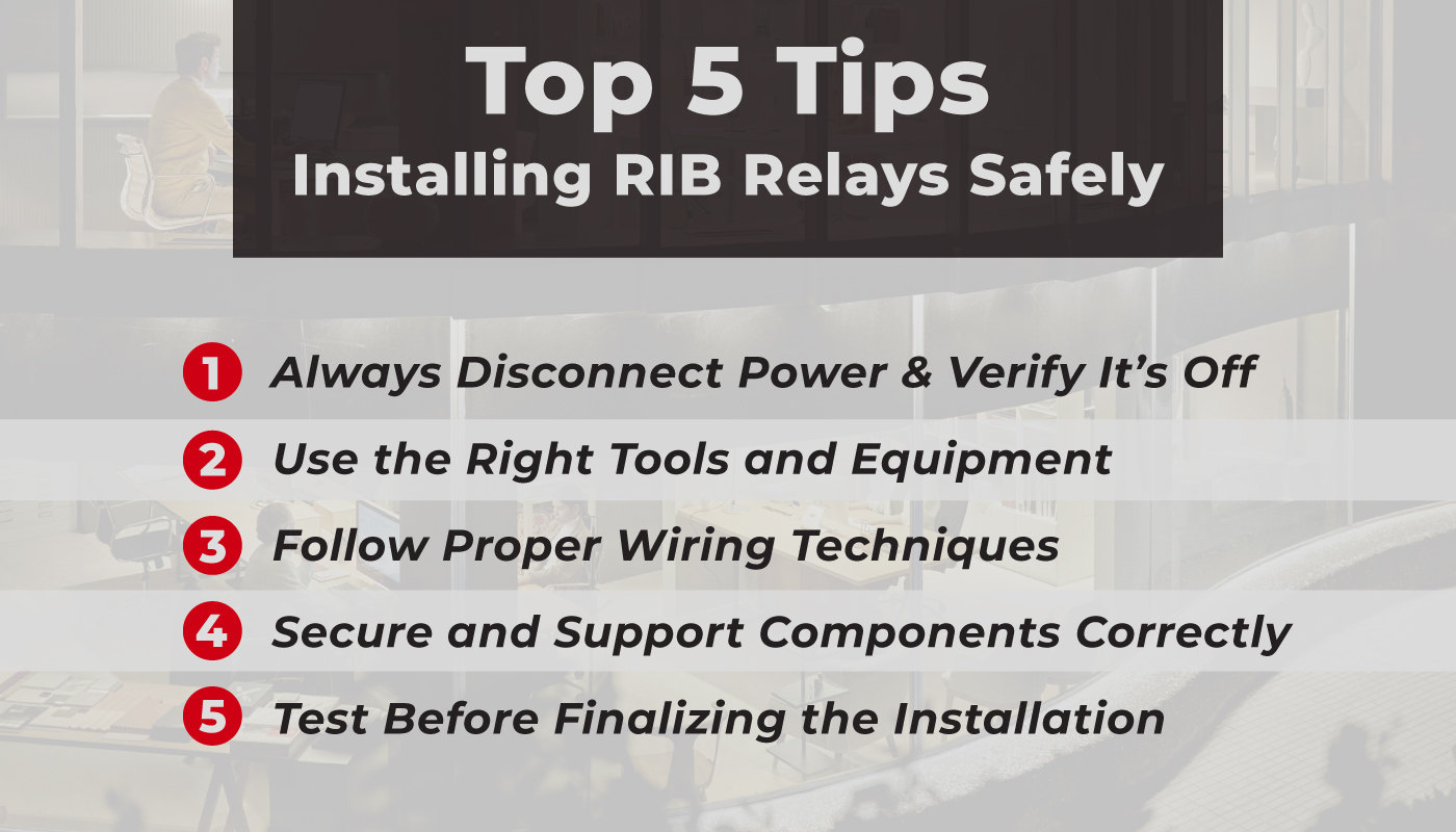 RIB® Relays Installation Tips & Safe Set Up Best Practices